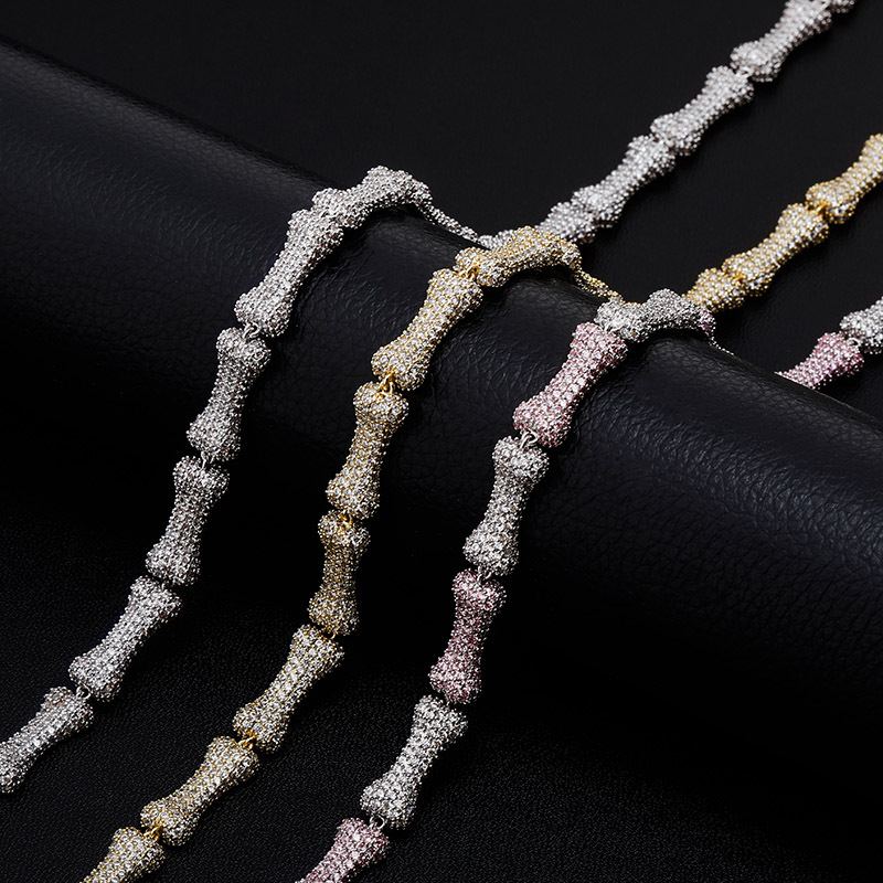 9mm Iced Out Bone Chain – Crazycoolchain