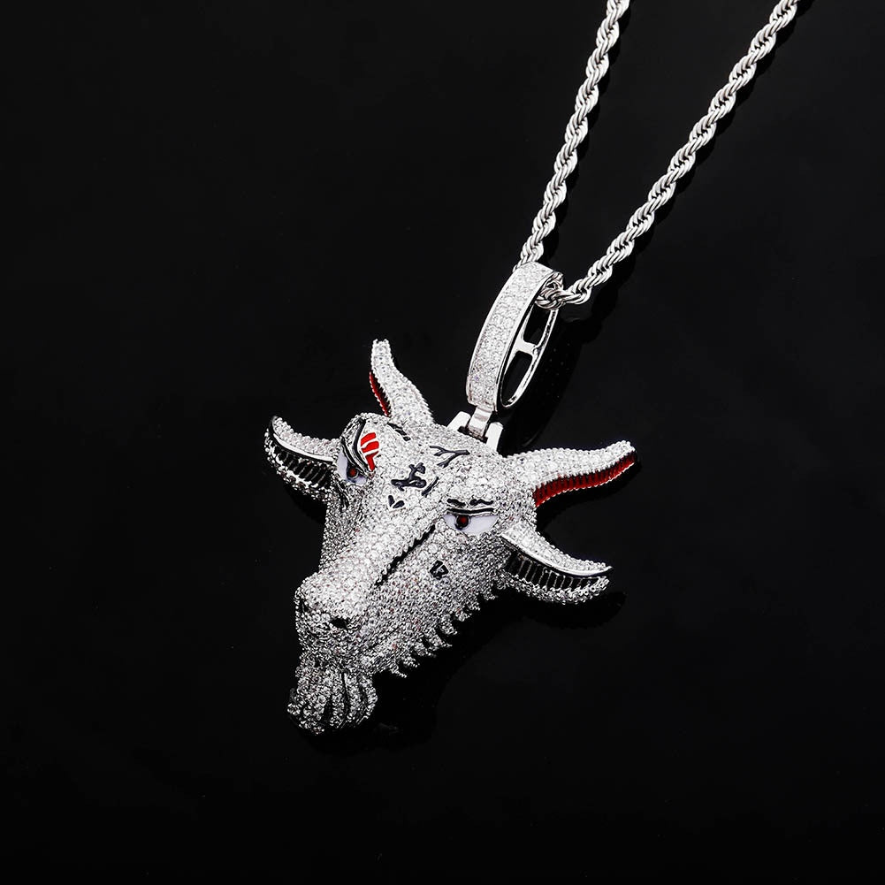 Iced Goat pendant – Crazycoolchain